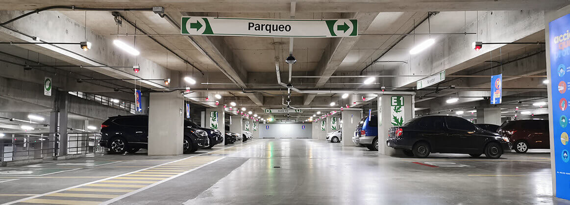 Soluciones de aparcamiento en el Okland Mall